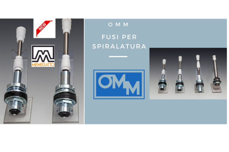 Spindles models: SX, HD, HD-R, A-HS, R4, R5, R14 - Ratti Luino S.R.L.